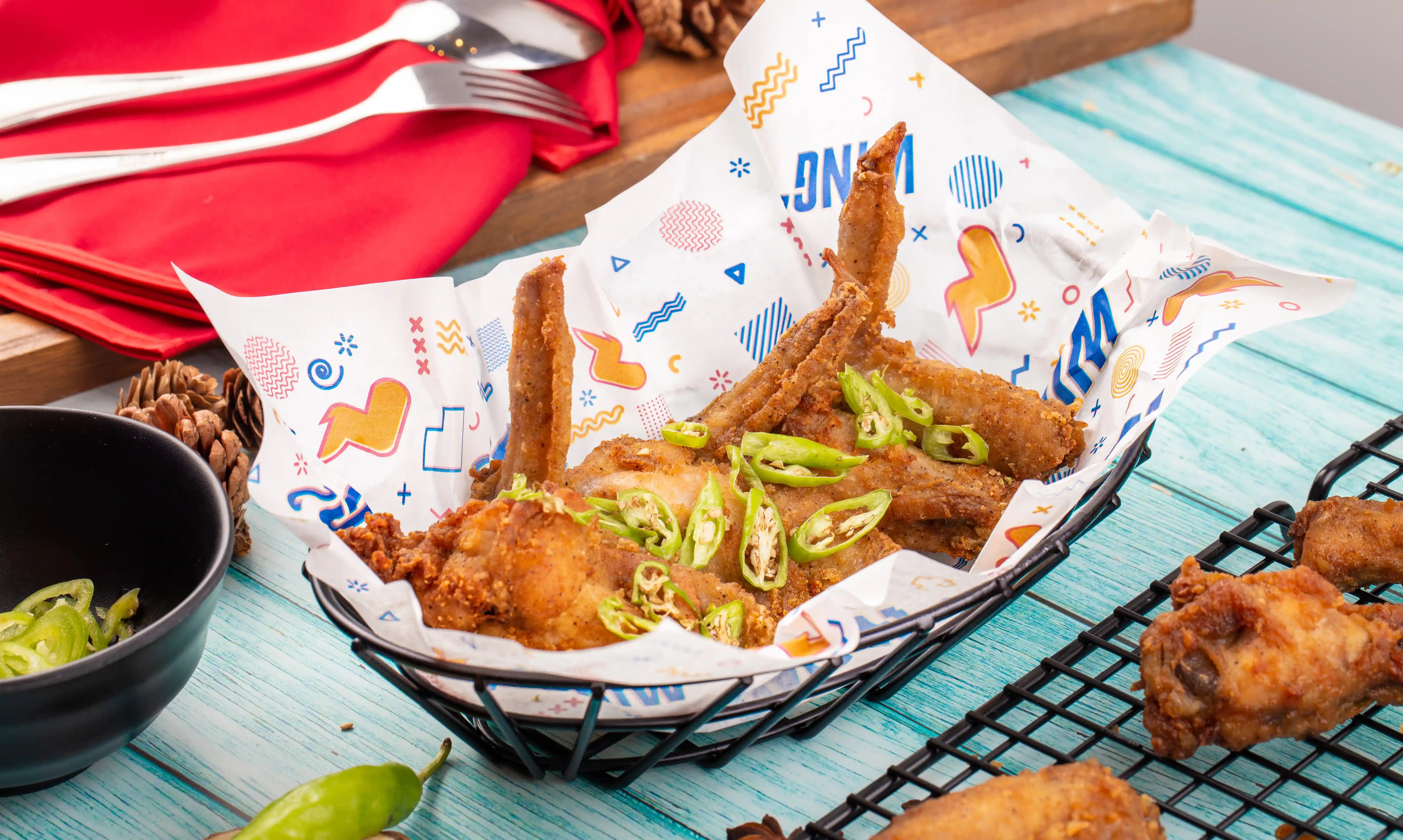 Wing 2X - Korean Style Chicken Wings | SM North EDSA, Philippines